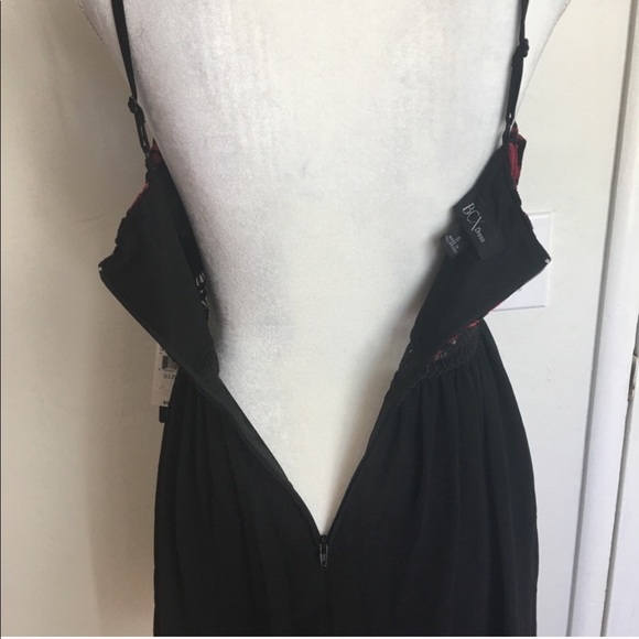 BCX | Dresses | Nwt Bcx Velvet Black And Red Dress Size 5 | Poshmark